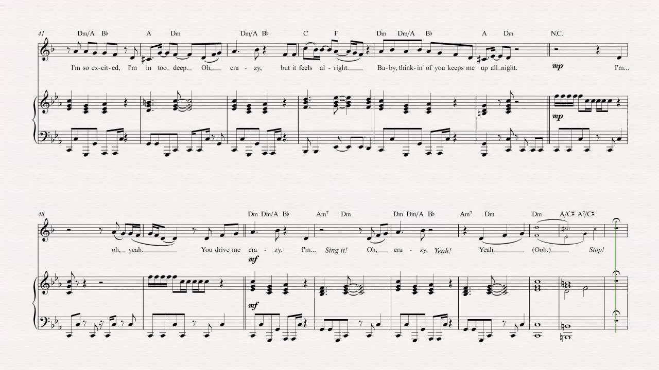 Trumpet - You Drive Me Crazy - Britney Spears - Sheet Music, Chords ...
