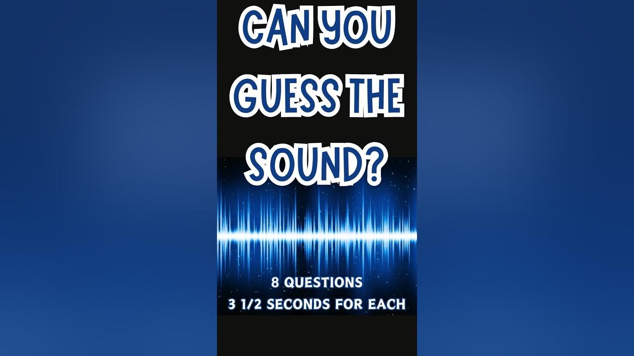 Guess The Sound Game | Interactive Quiz Game - YouTube