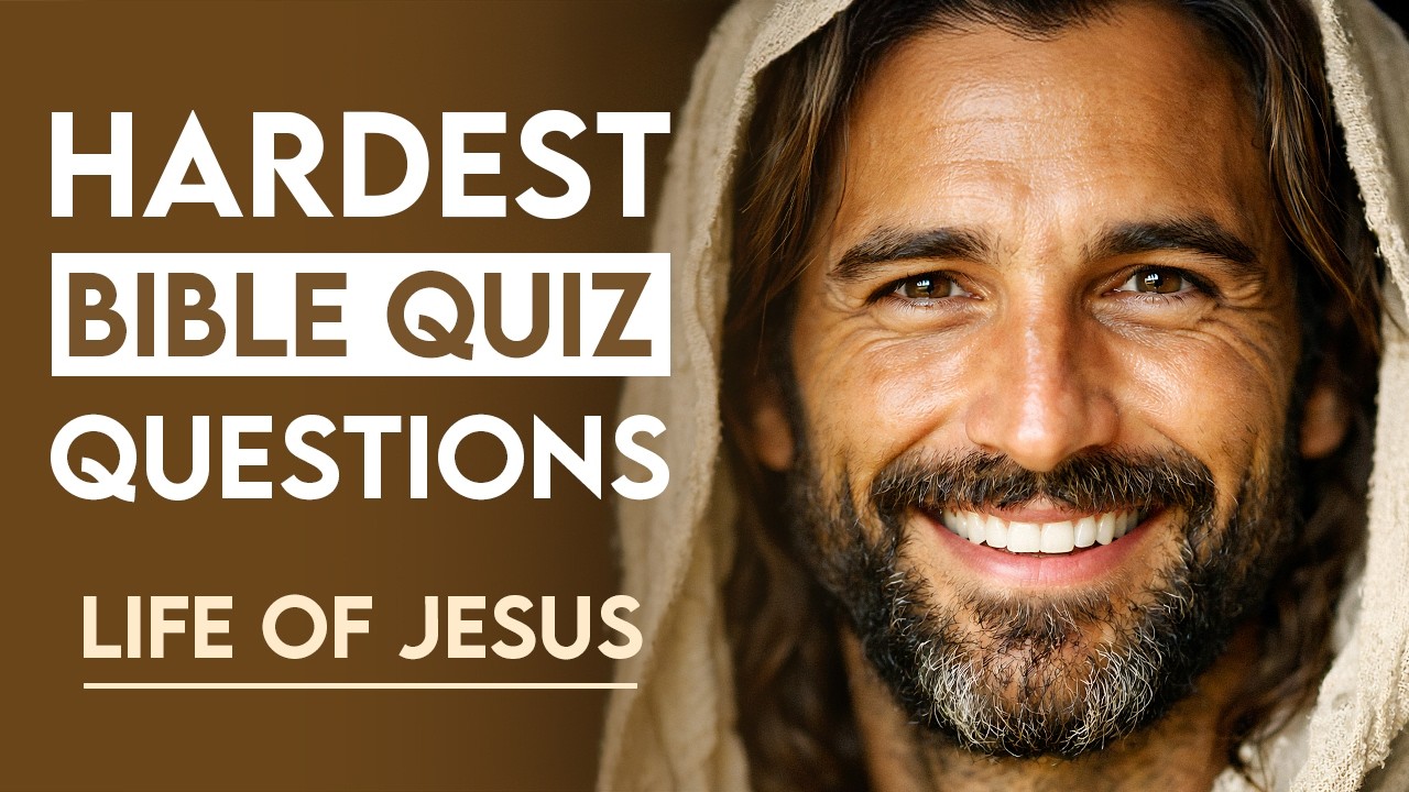 25 Bible Questions About Life of Jesus - Only 1% of Christians Can Pass ...