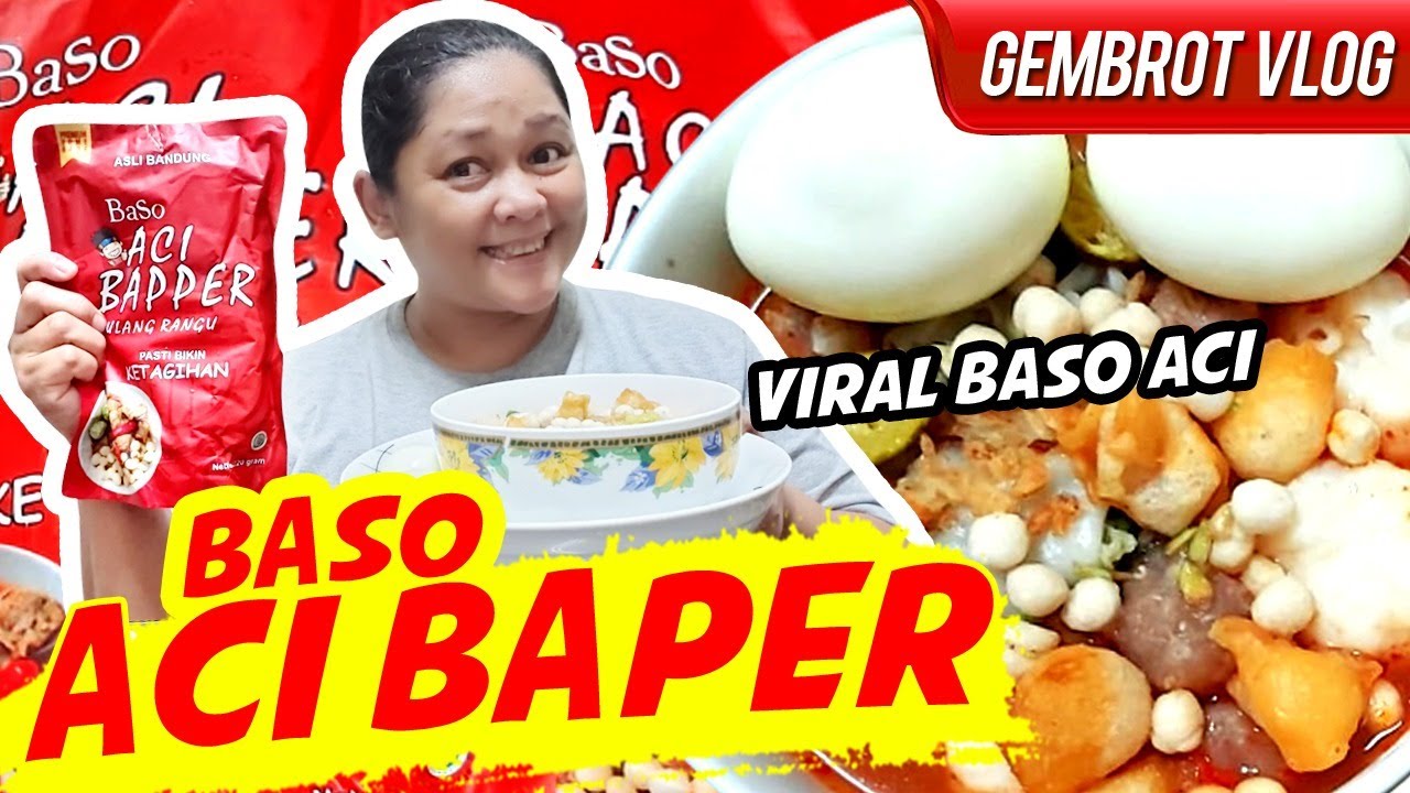 Baso Aci Bapper Tulang Rangu Bikin Meledak Dimulut🥵🥵 Apakah Tkw Ini