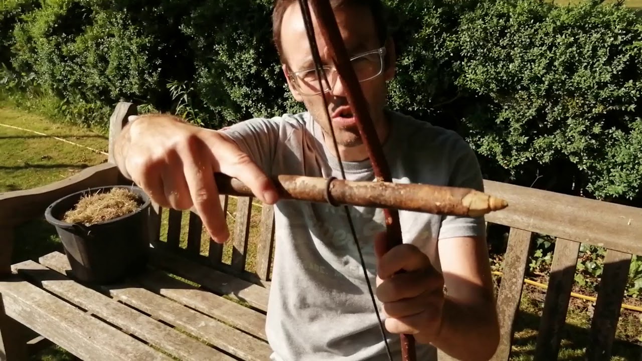 Making Fire - The Bow friction technique - YouTube