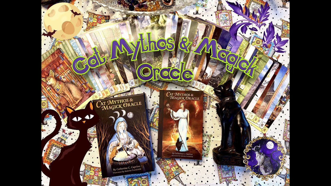 Best Cat-themed Oracle Deck? 🙀 Cat Mythos & Magick Oracle Walkthrough 🐈 ...
