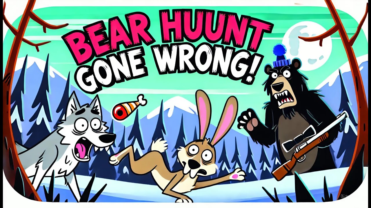 Epic Bear Hunt Fail – Wolf & Rabbit’s Alaska Chaos | Funny Animal ...