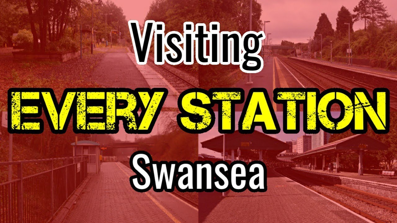 All 4 Swansea Railway Stations (visiting EVERY station) - YouTube