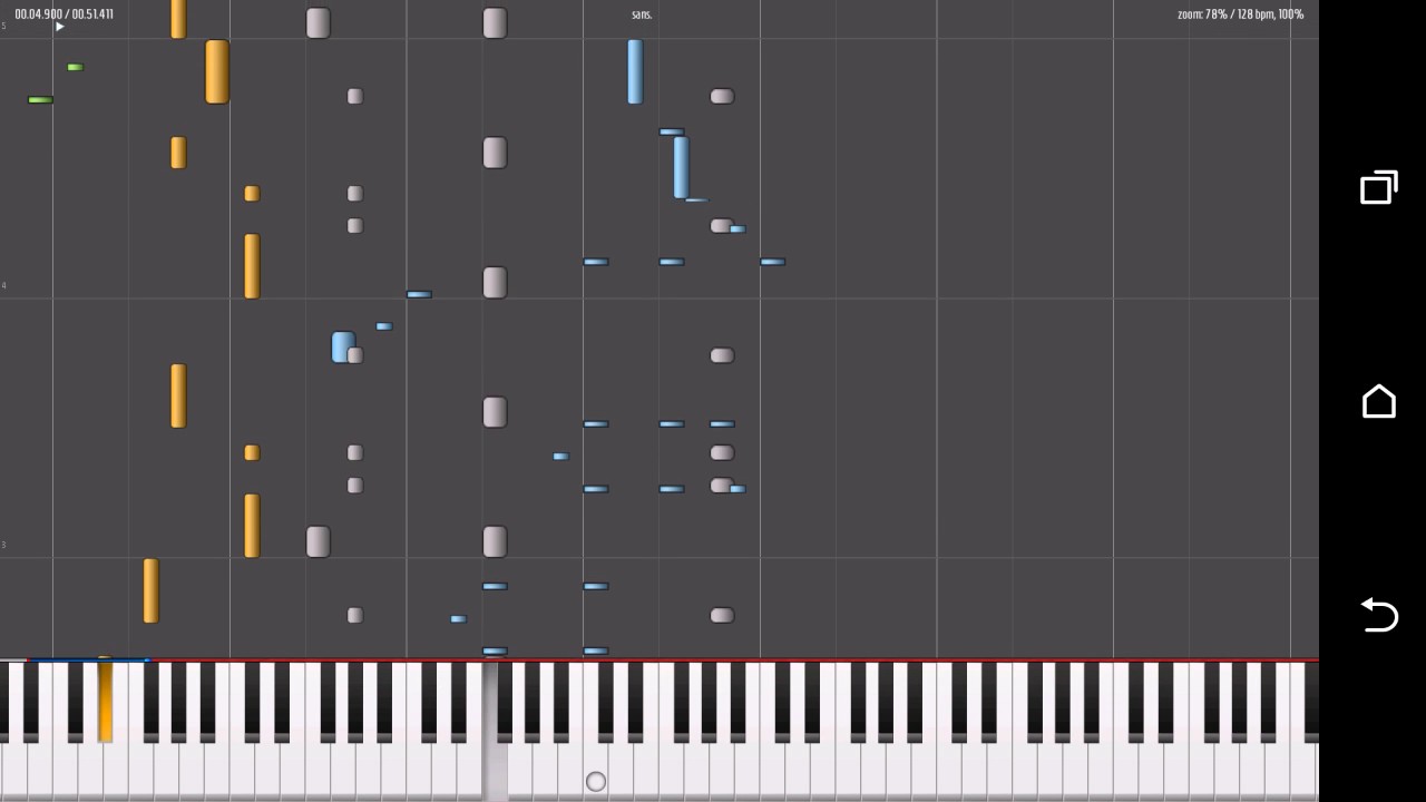 Undertale in Strings | sans. | MIDI Melody - YouTube