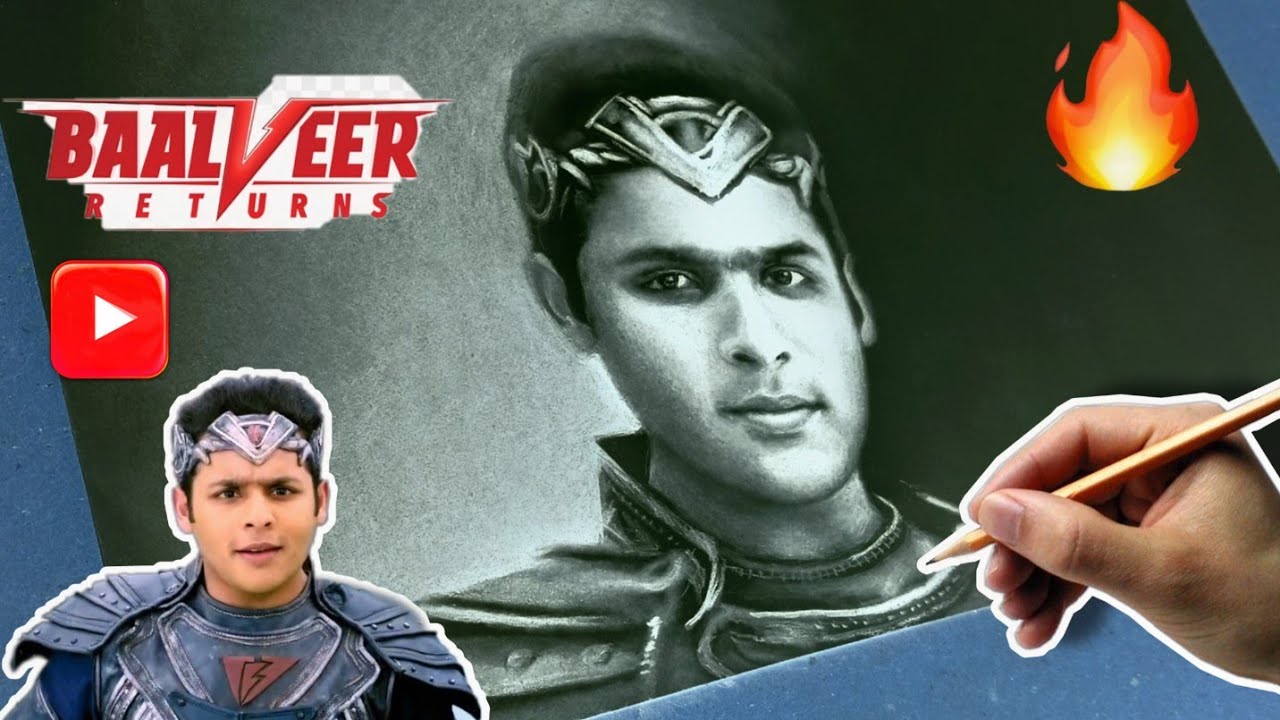 #shorts Balveer Drawing | Balveer Return #ytshorts - YouTube