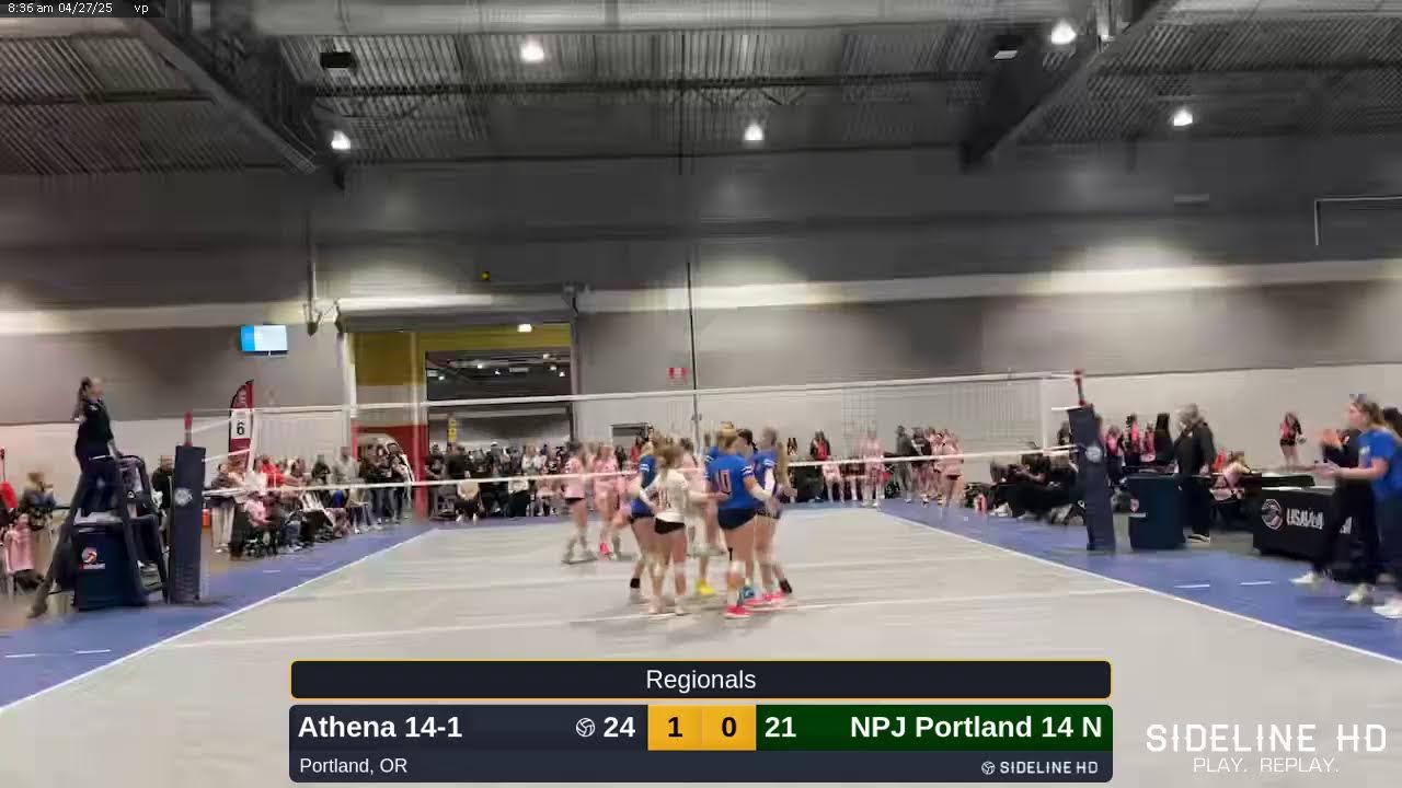NPJ Portland 14 N vs. Athena 14-1 (2025.04.27) - YouTube