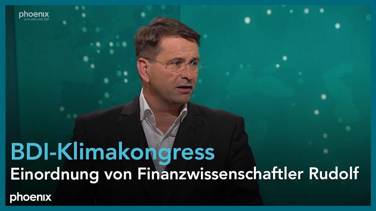 Prof. Markus Rudolf (Finanzwissenschaftler WHU) zum Klimakongress des ...