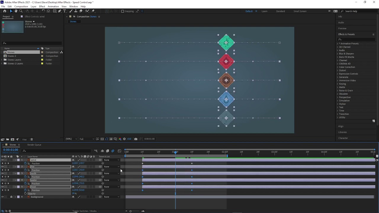 After Effects - Speed Control - YouTube