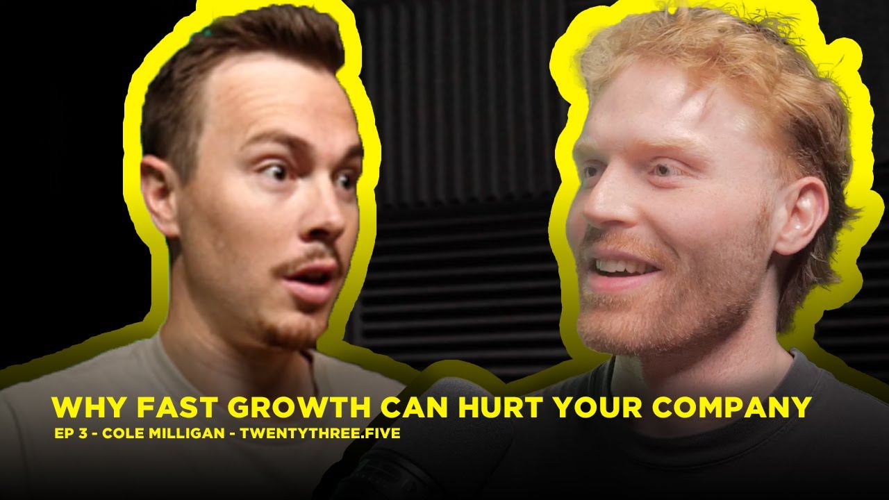 Success Comes From Quality, Not Expansion w/ Cole Milligan - YouTube