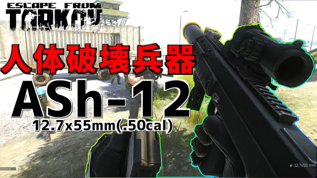【EFT】#77 ワンパンも夢じゃない？人体破壊兵器ASh-12！！ ゆっくり実況 - YouTube