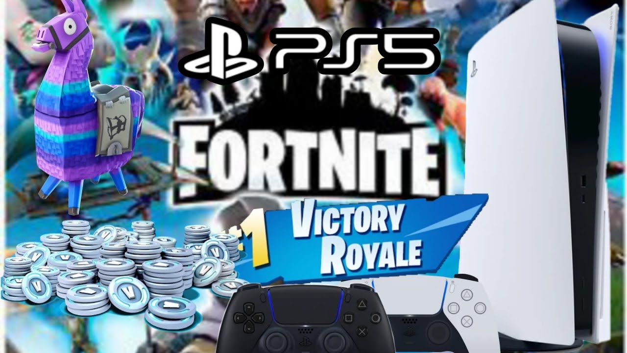 Playing Fortnite on PS5 for the first time and spending 1 hour - YouTube