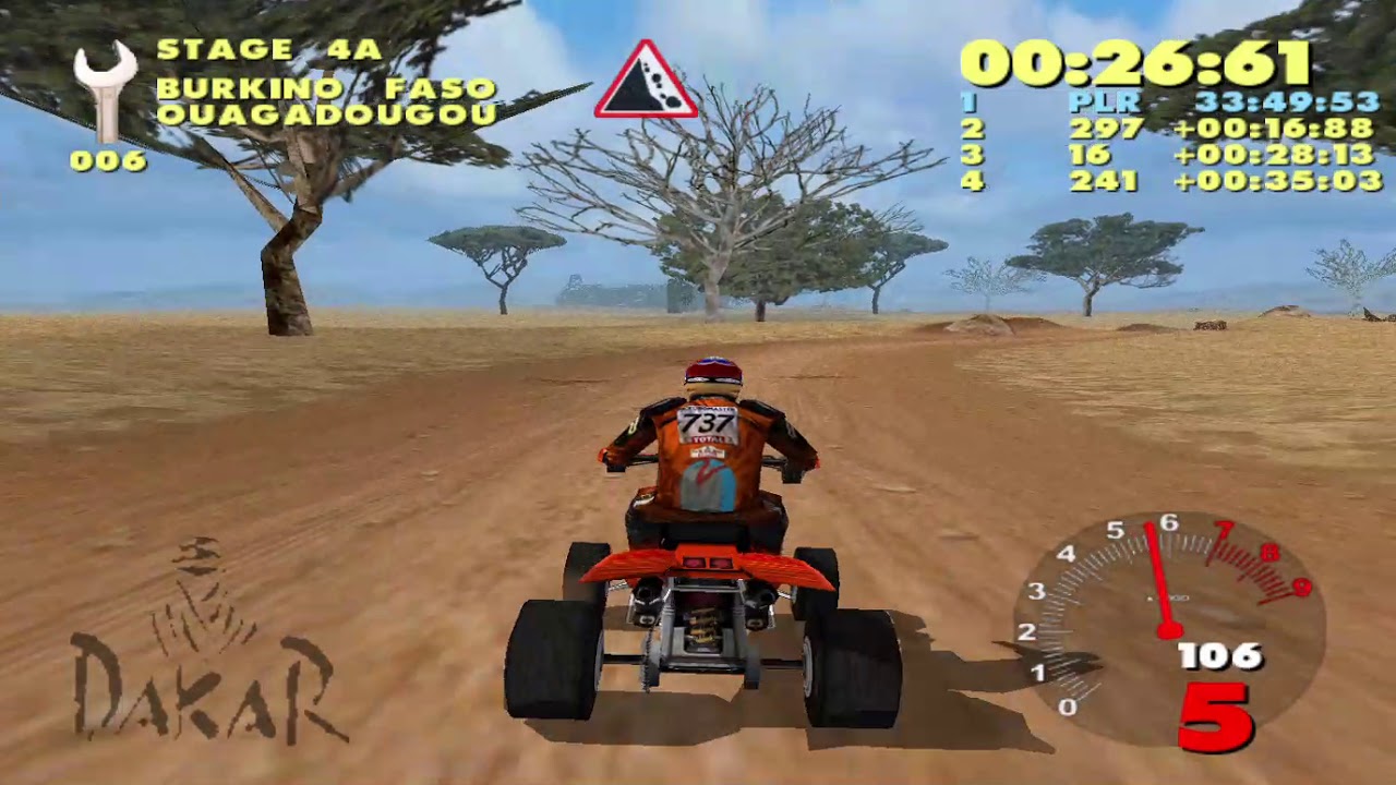 Dakar Rally 2000 pc Stage 4 A Burkino Faso Ouagadougou - YouTube