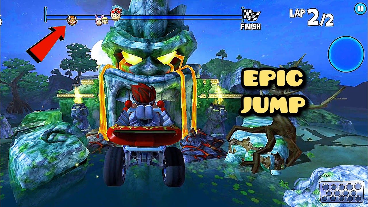 Tiki Temple Track | Beach Buggy Racing - YouTube