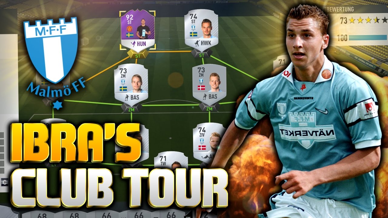 IBRA'S CLUB TOUR FINALE • SEIN ERSTER VEREIN MALMÖ FF - YouTube