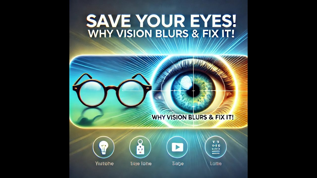 How to save eyes! | Refractive Errors | Types of glasses | Types of eye ...