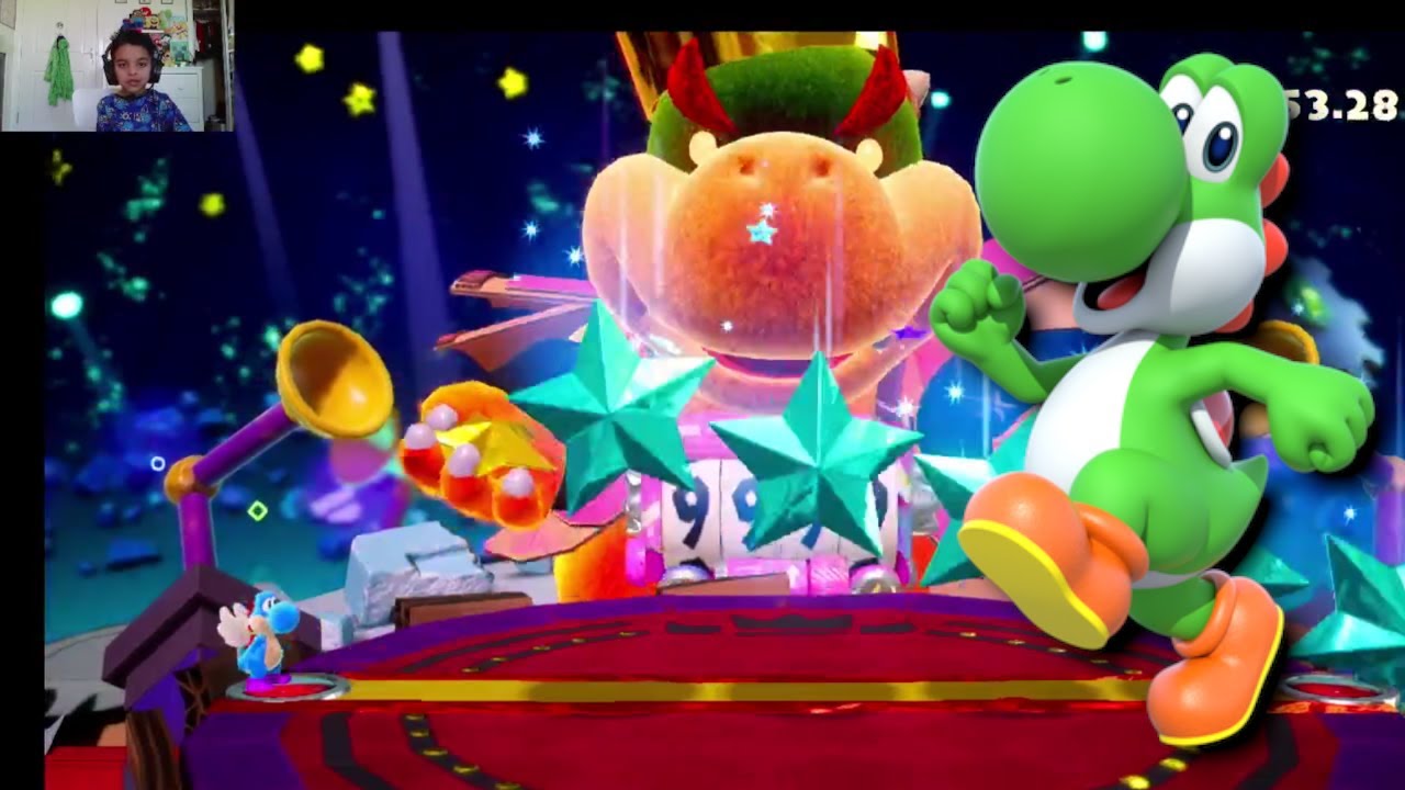 Can Yoshi Beat The Great King Bowser in Jungle Tour Challenge? - YouTube