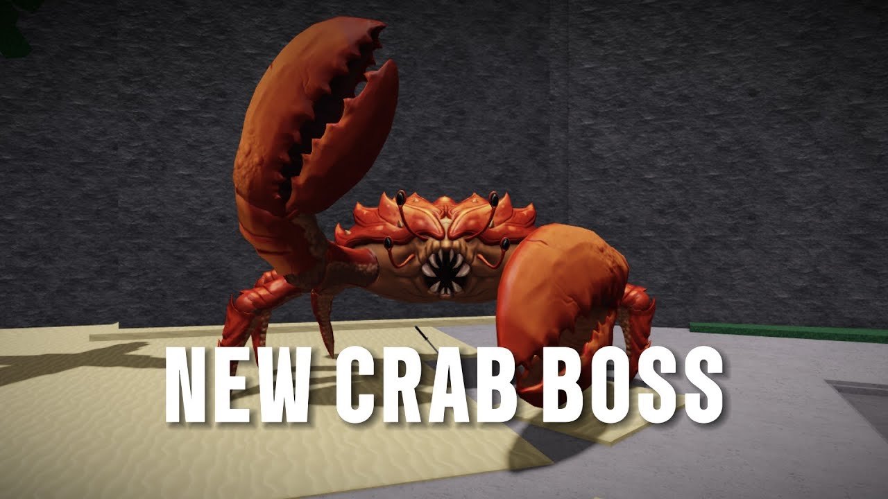 Obtaining and becoming the new Crab Boss in The Strongest battlegrounds ...