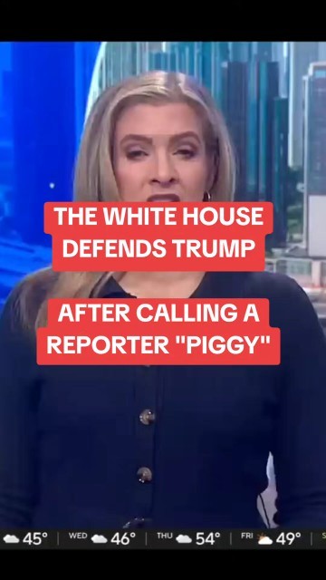 Trump vs. Reporter: White House Addresses “Quiet, Piggy” Comment - YouTube