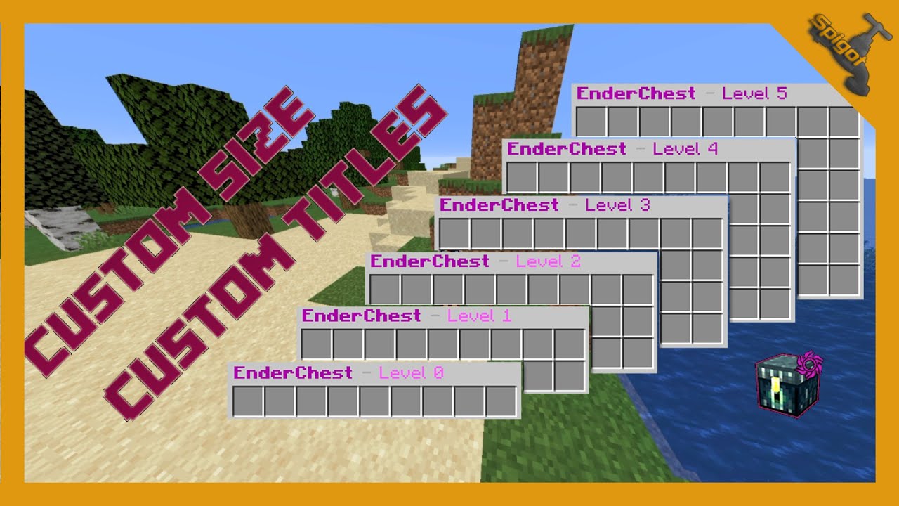 Custom EnderChest Plugin Vorstellung TheGamingChris - YouTube