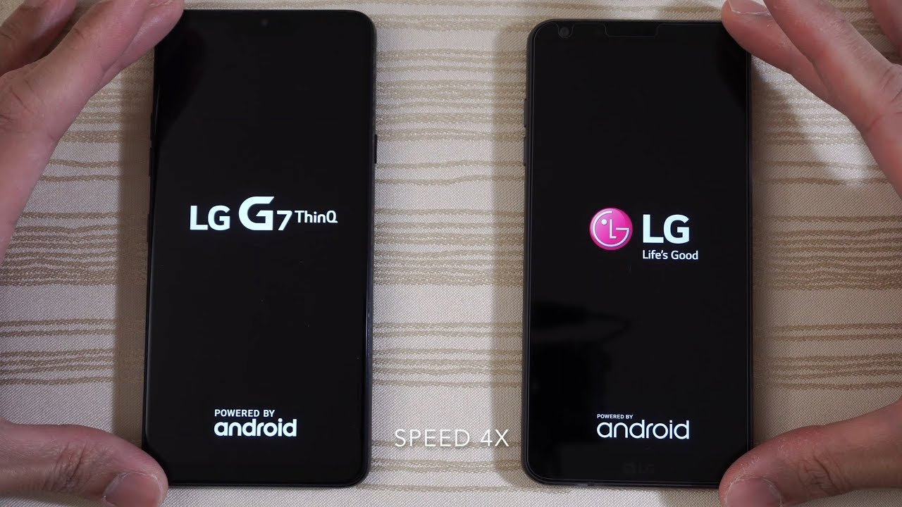 LG G7 ThinQ vs LG G6 - Speed Test! - YouTube