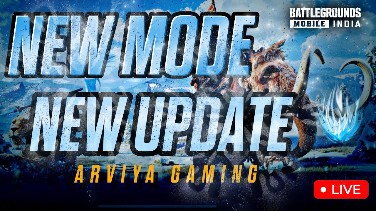 BGMI NEW MODE NEW UPDATE || ROAD TO 100 SUB - YouTube