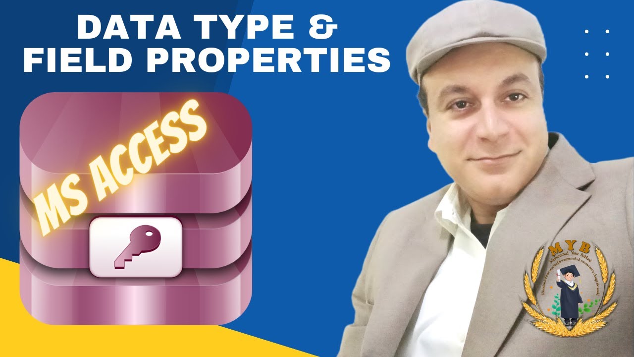 Data Types And Field Properties In Ms Access Tables Field Property In