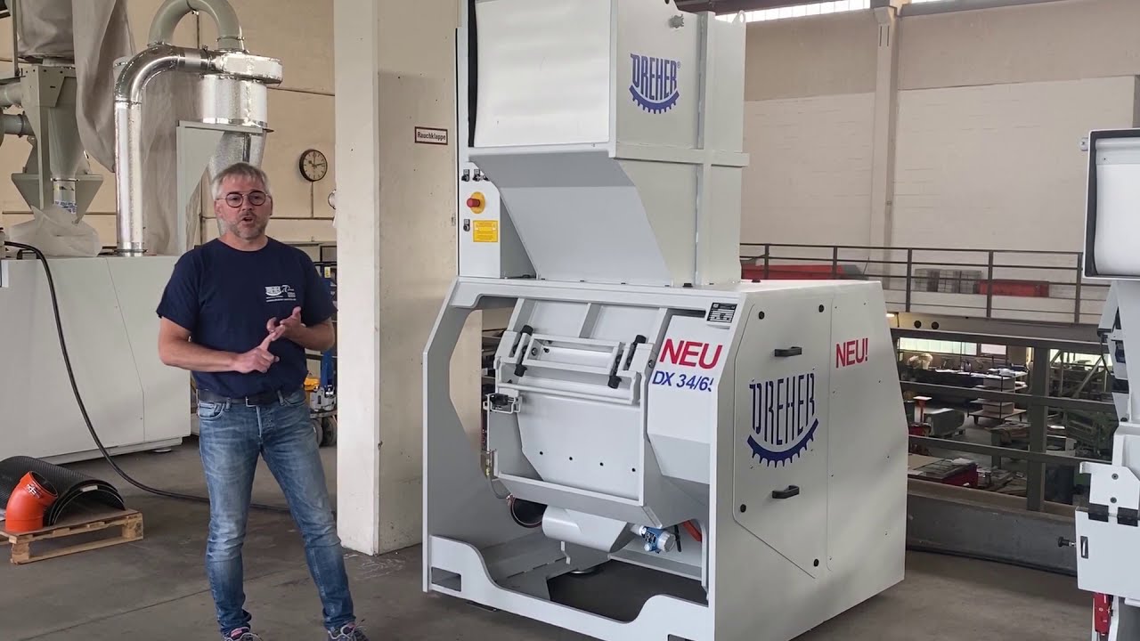 DREHER DX 34/65 Introducing Machine - YouTube