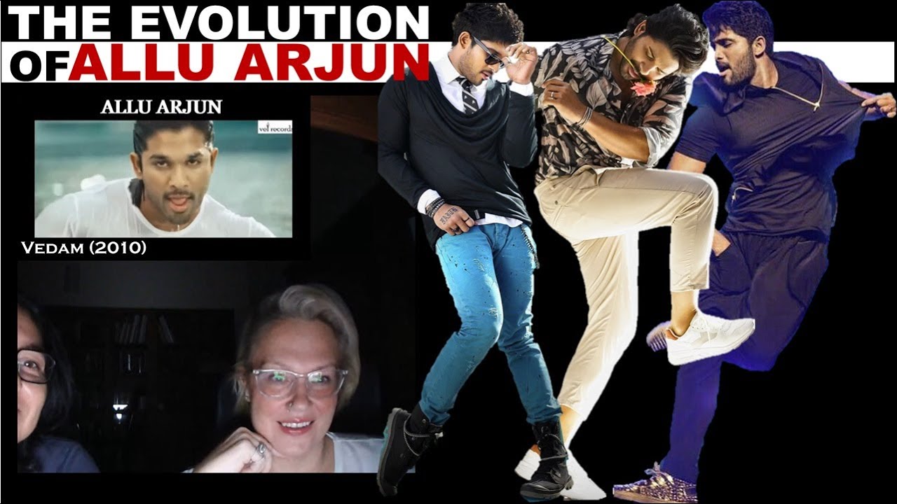 Evolution of Allu Arjun | 2 Foreign Friends | @NicoleInIndia | Reaction ...