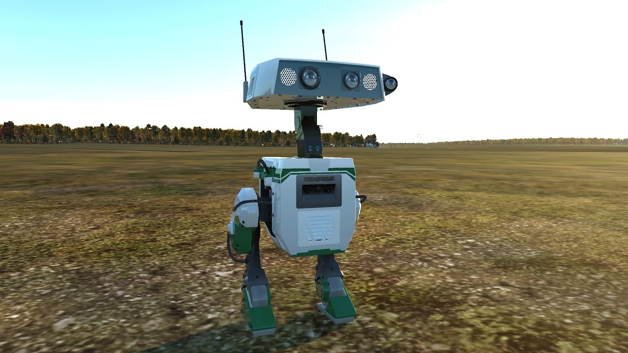 X-Plane 12 - Disneyland robot - YouTube