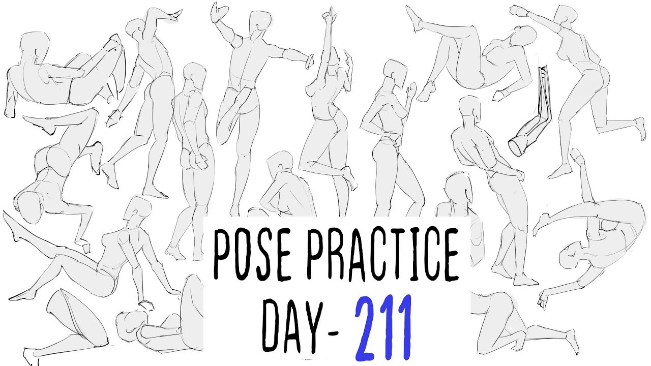 Daily Pose Practice Part 211 - YouTube
