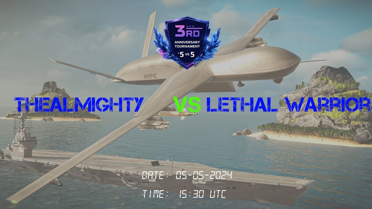 3RDAT || LB - MATCH 1 || THEALMIGHTY vs LETHAL WARRIORS - YouTube