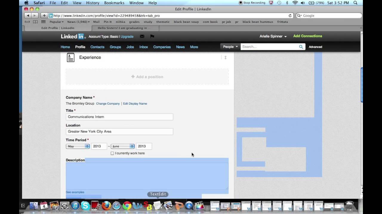 IMS 201 Final Project Arielle Spinner - YouTube