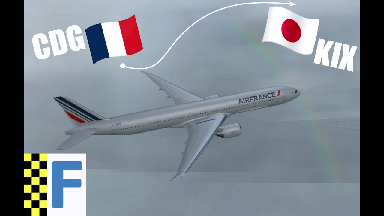 A RAINBOW & AN ISLAND APPROACH 🌈🛬🏝️: Air France AF292 | Full Flight ...