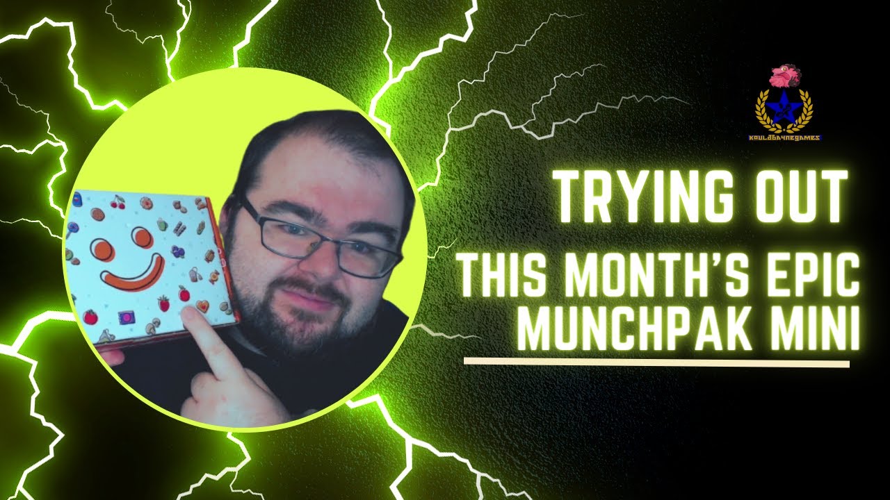 Trying Out February's Epic Munchpak Mini - YouTube