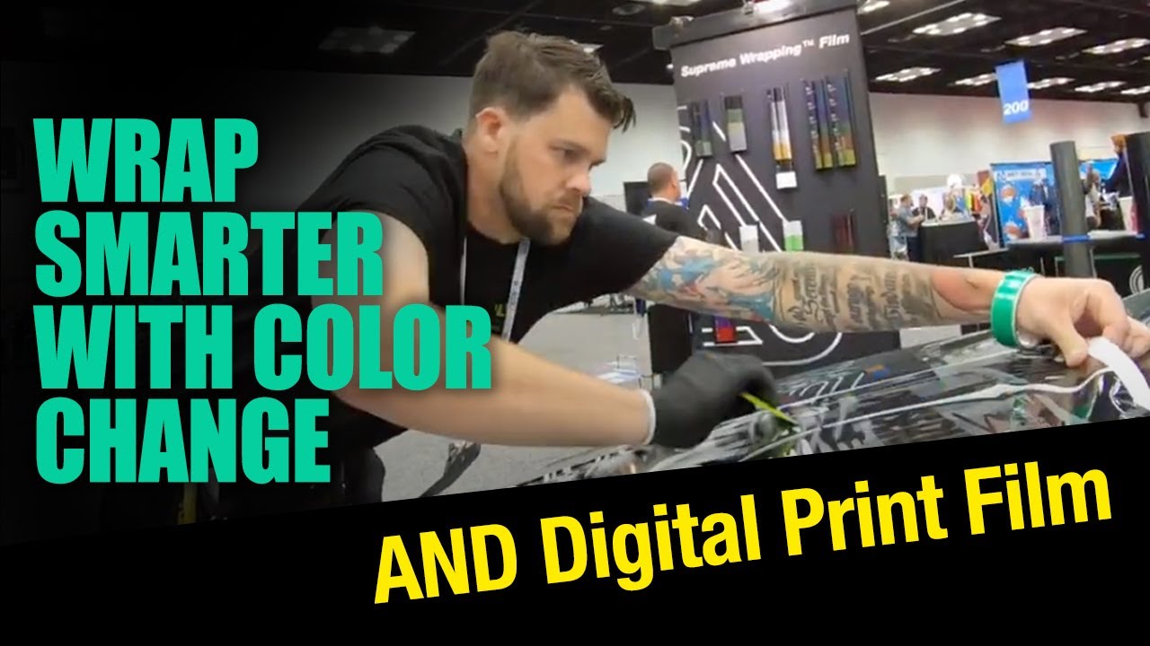 How to Wrap Smarter with Color Change AND Digital Print Film - YouTube