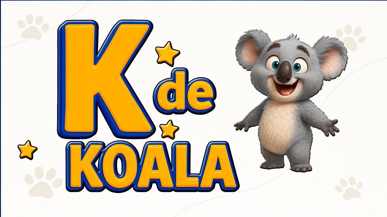 Aprende la Letra K con Koala | Vídeo Educativo de Abecedario para Niños ...