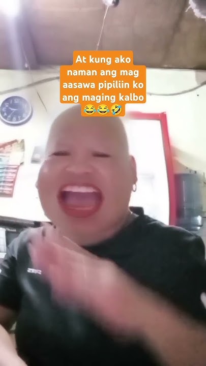 at kung ako naman ang mag aasawa pipiliin ko ang maging kalbo 😂😂# ...