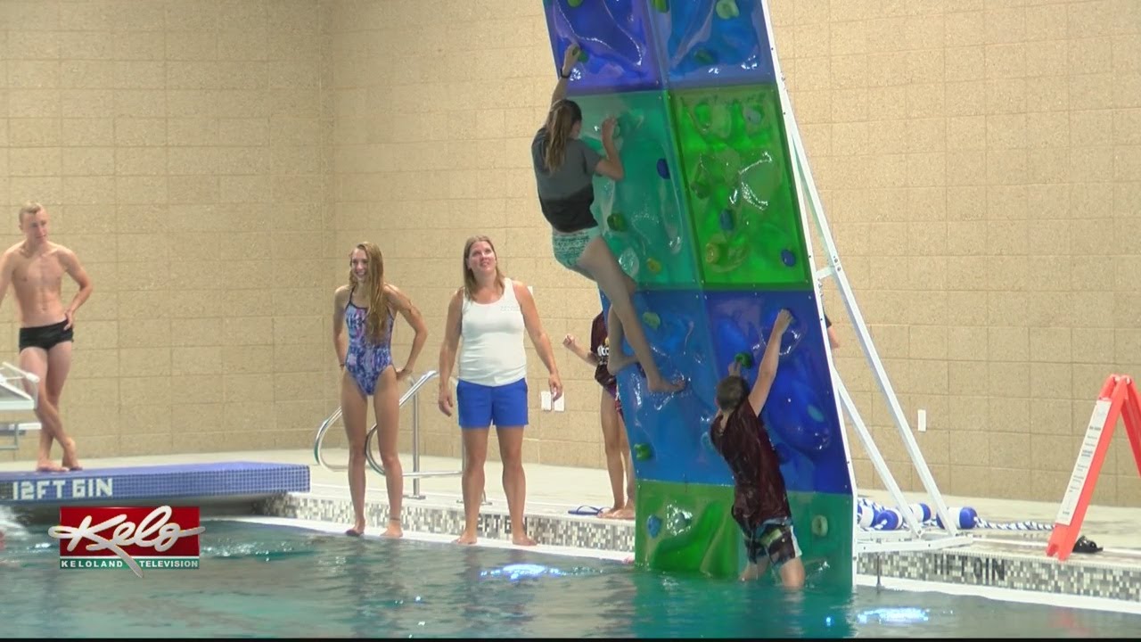 Indoor Aquatic Center Opens In Mitchell - YouTube