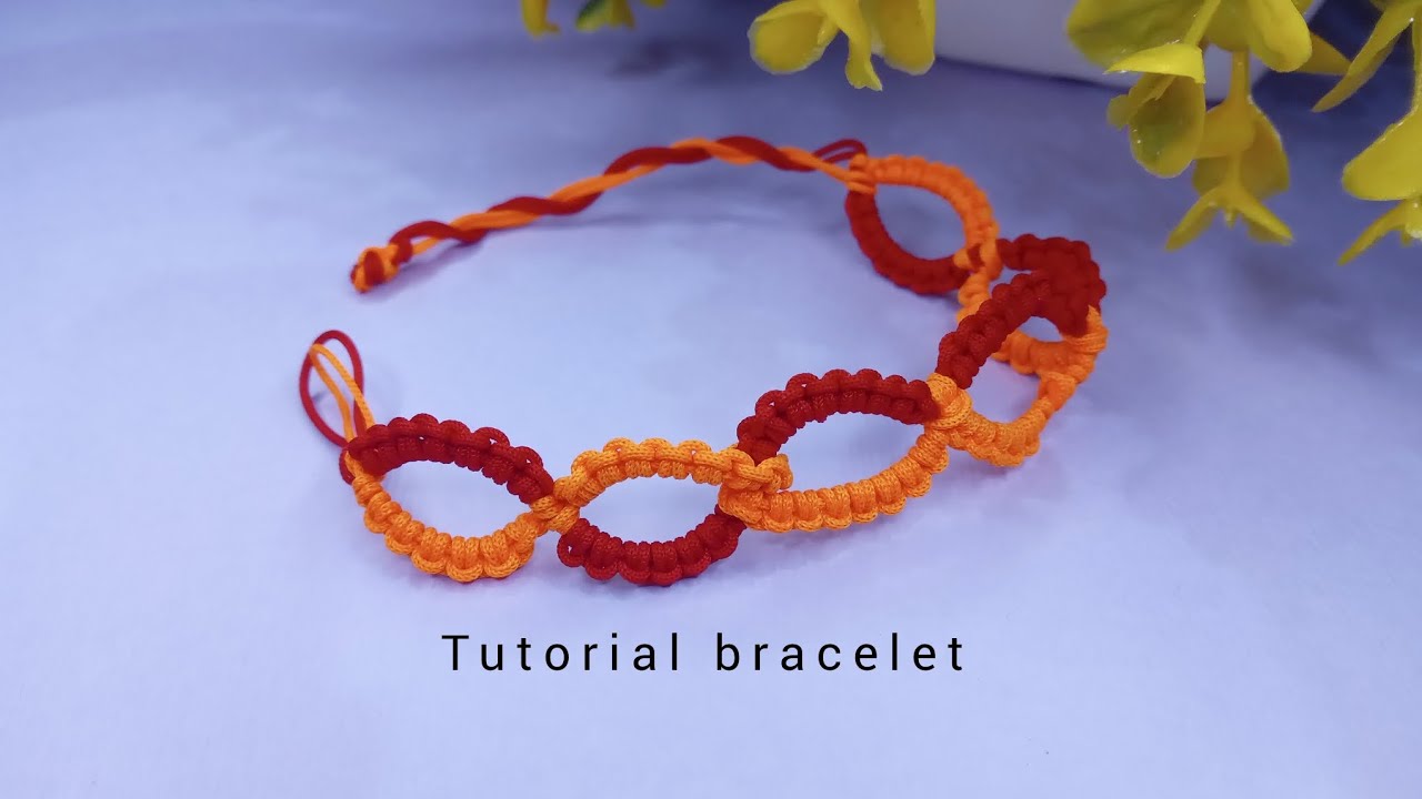 How to make bracelet | tutorial easy bracelet - YouTube