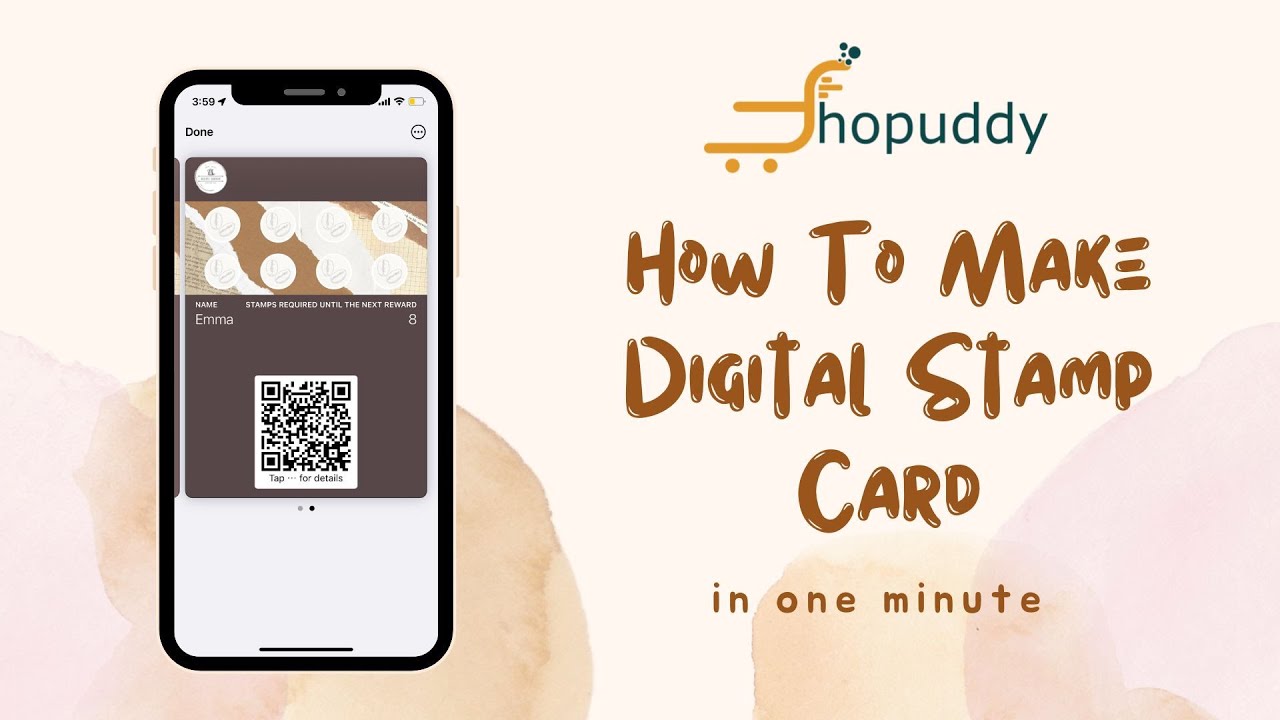 Tutorial | How to create Digital Stamp Card in 1 minute | Shopuddy e ...