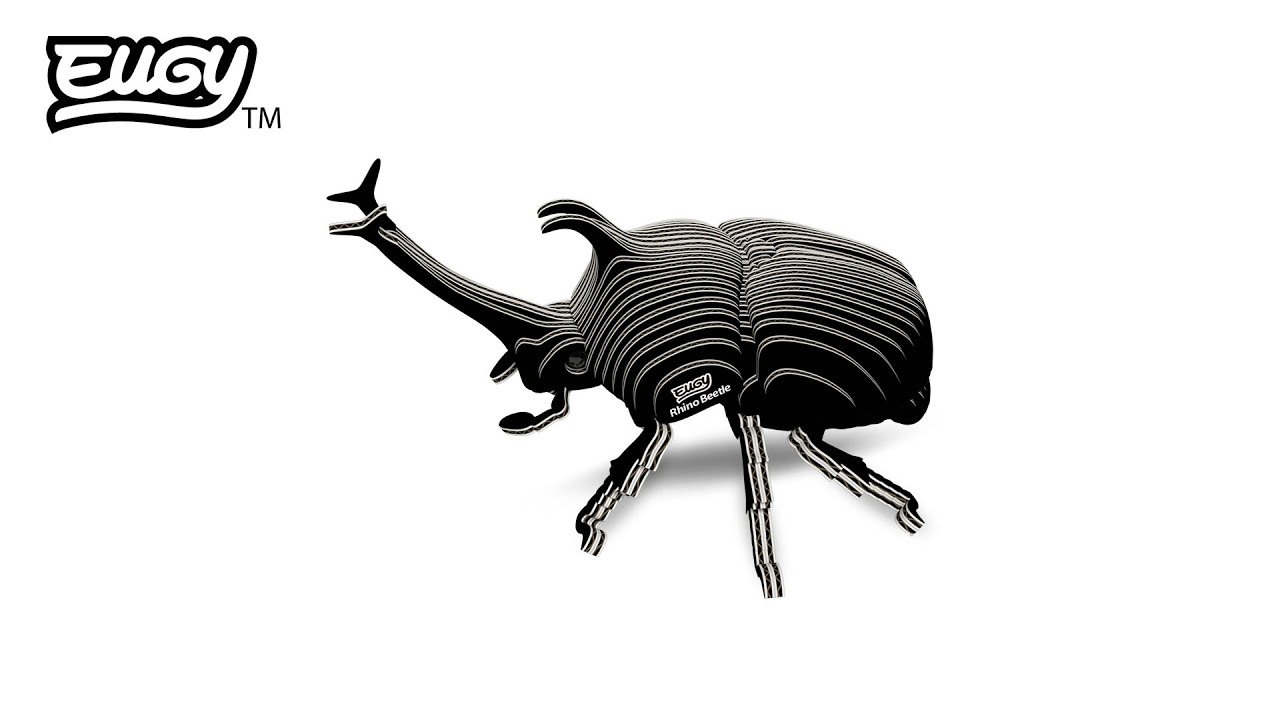 How to make: 113 Rhino Beetle - YouTube