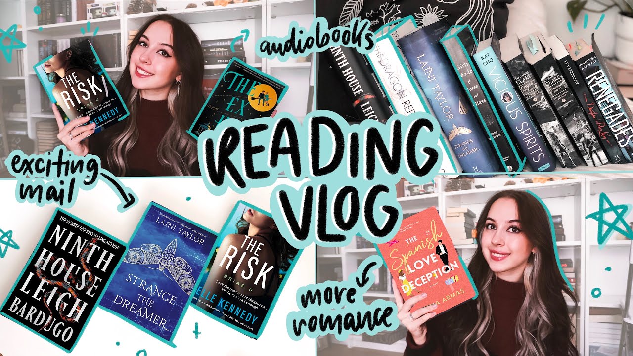 WEEK READING VLOG more romance, book collections and road-trips 🖤 - YouTube