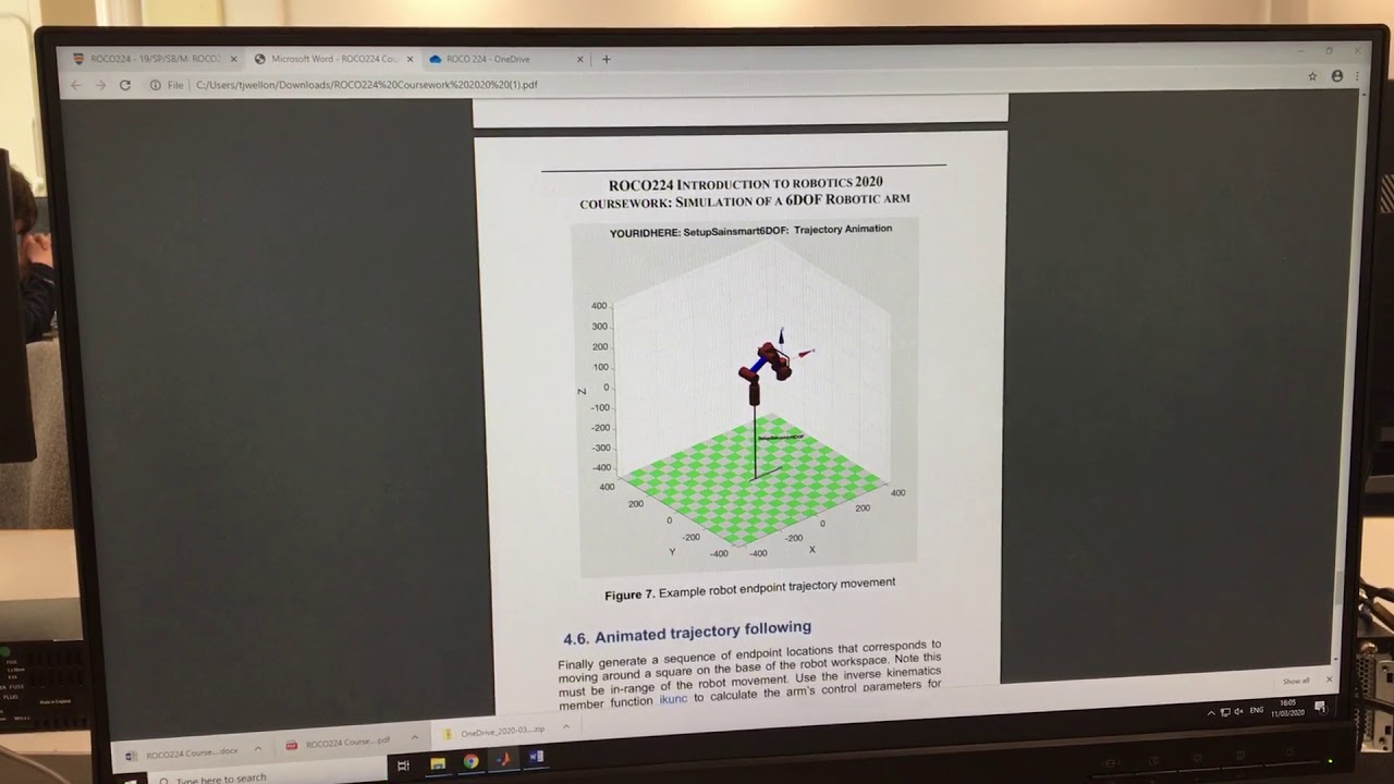 ROCO 224 Trajectory Animation - YouTube