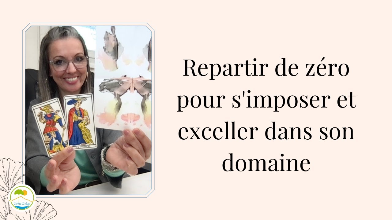 Repartir de zéro pour s'imposer et exceller dans son domaine . Tirage ...