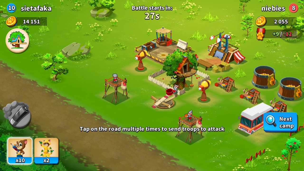 Talking Tom Camp Part 12 (by Outfit7) / Android Gameplay HD - YouTube