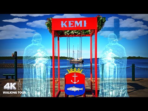 Kemi, Finland – Summer Walk to the Snow Castle 2025 🏰❄️ #4k