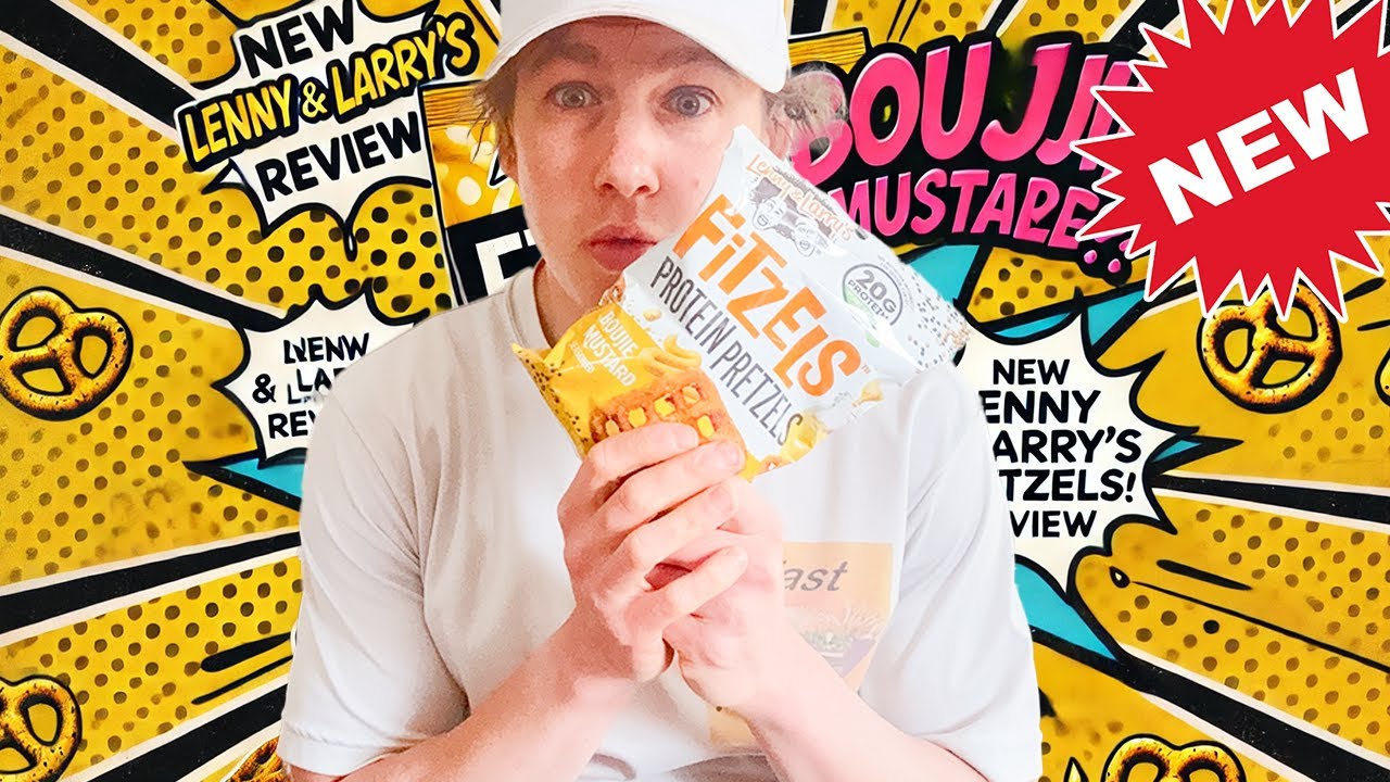 🌟 NEW Boujee Mustard Protein Pretzels from Lenny & Larry's?! 🥨💪 Are ...
