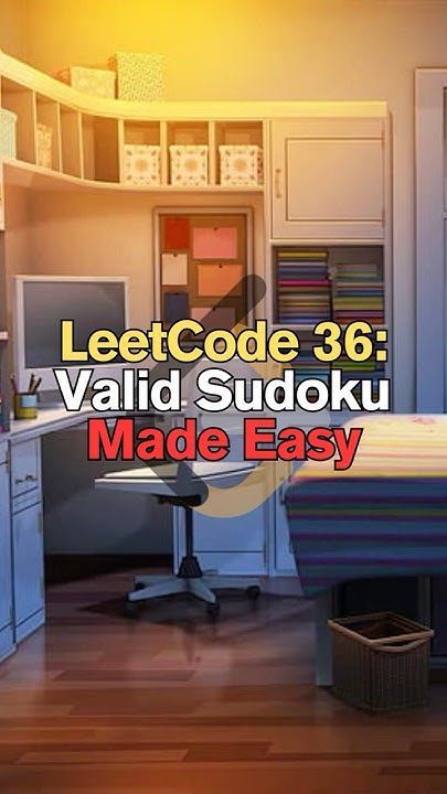 LeetCode 36: Valid Sudoku Made Easy #shorts #short - YouTube