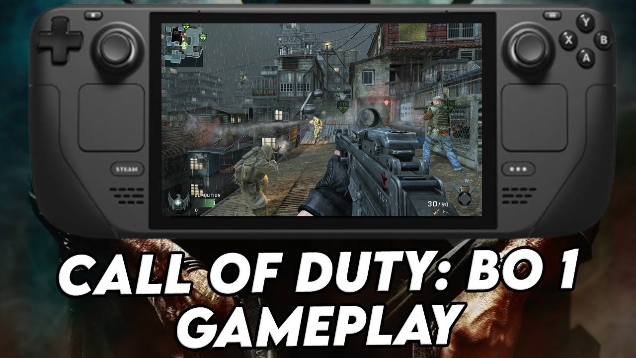 STEAM DECK - CALL OF DUTY: BLACK OPS 1 GAMEPLAY - YouTube